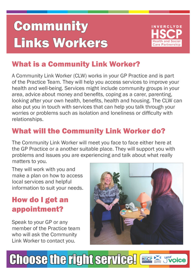 Community Links Worker – Lochview Medical Practice